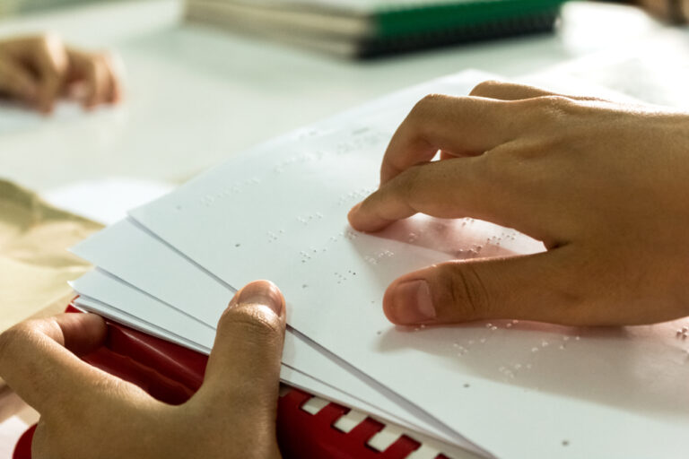 Providing support to vision impaired students in the classroom ...